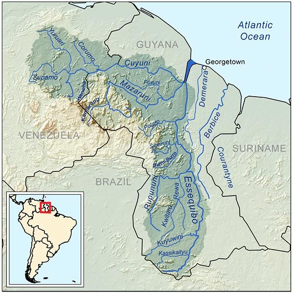 Guyana Asks Google To Remove Spanish Names From Essequibo Region Which Guyana Asks Google To Remove Spanish Names From Essequibo Region Which