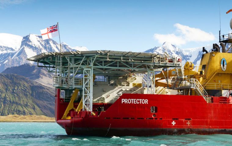 HMS Protector Opens 2016 17 Season In South Georgia Surveying 160 Sq HMS Protector Opens 2016 17 Season In South Georgia Surveying 160 Sq