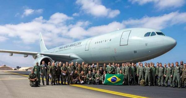 Brazilian Air Force completes third Operation Cedar Roots flight ...