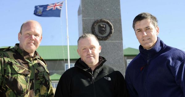 Falklands’ veteran emotional return to the Islands in support of ...