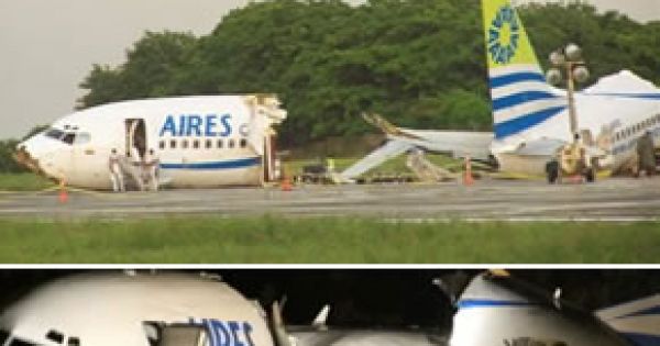 “Miracle” in Colombia: Lightning downs aircraft: one dead, 114 injured ...