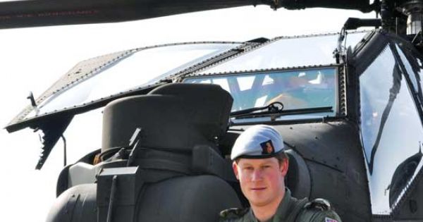 Prince Harry named best co-pilot gunner of the Apache helicopter ...