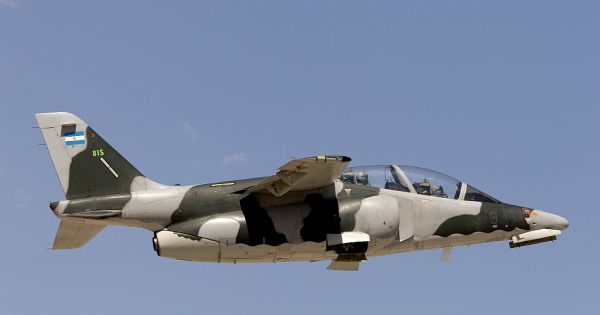 Argentine factory begins production of Pampa training aircraft with ...