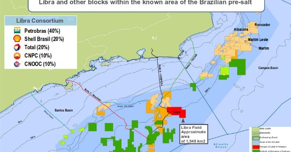 Petrobras consortium find high-quality oil at the Libra area, off Rio ...
