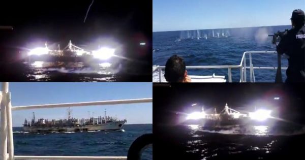 South Atlantic poacher Hua Li 8, arrested by Indonesian for illegal ...