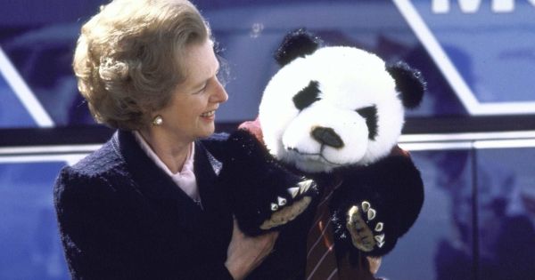 Margaret Thatcher's panda-phobia: "the history of pandas...is unlucky ...