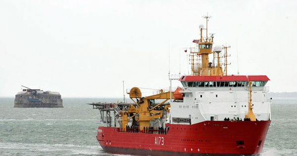 Icebreaker HMS Protector is back to sea after £14m revamp — MercoPress