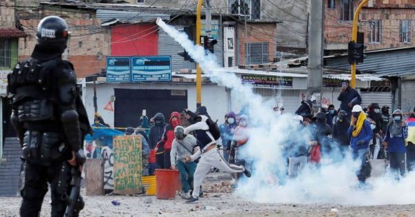 Violence present in fact and thought all across Colombia over the ...