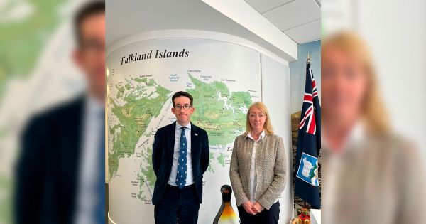 Governor Designate Alison Blake visits Falkland House in London ...
