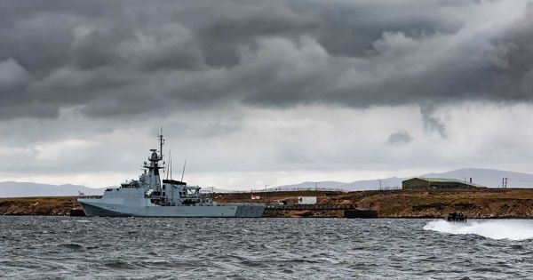 HMS Forth, permanent presence in the Falklands, and South Atlantic ...