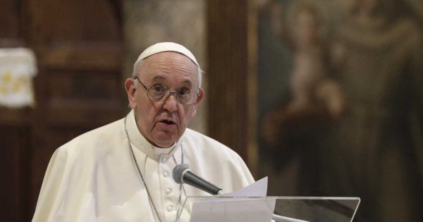 Pope Francis calls on youth to save the planet and "eat less meat ...