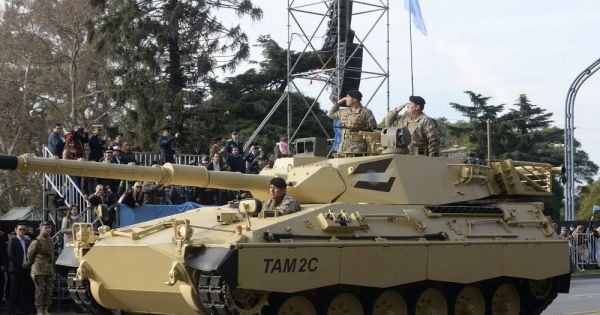 Argentine Army delivered first modernized tank turret — MercoPress