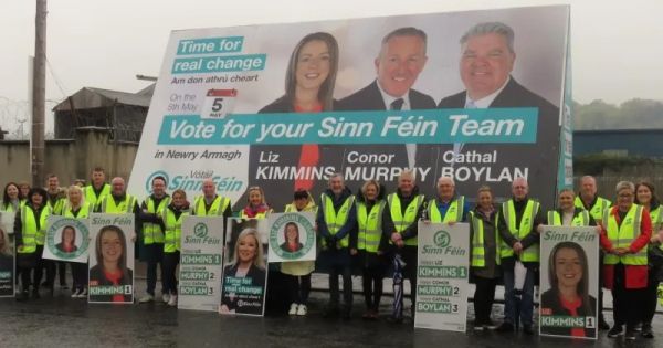 Sinn Fein which calls for a united Ireland, becomes largest party in ...