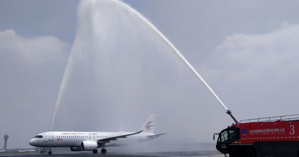 First Chinese-built airliner enters aviation market — MercoPress