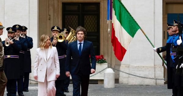 Milei holds meetings with Meloni and Mattarella in Rome — MercoPress