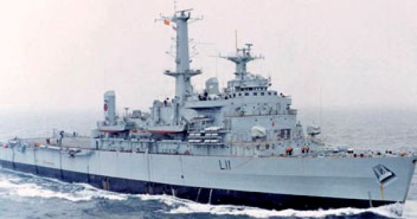Falklands' veteran HMS Intrepid to be recycled — MercoPress