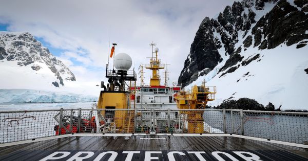 Crossing the Line Certificate for surviving in freezing Antarctic ...
